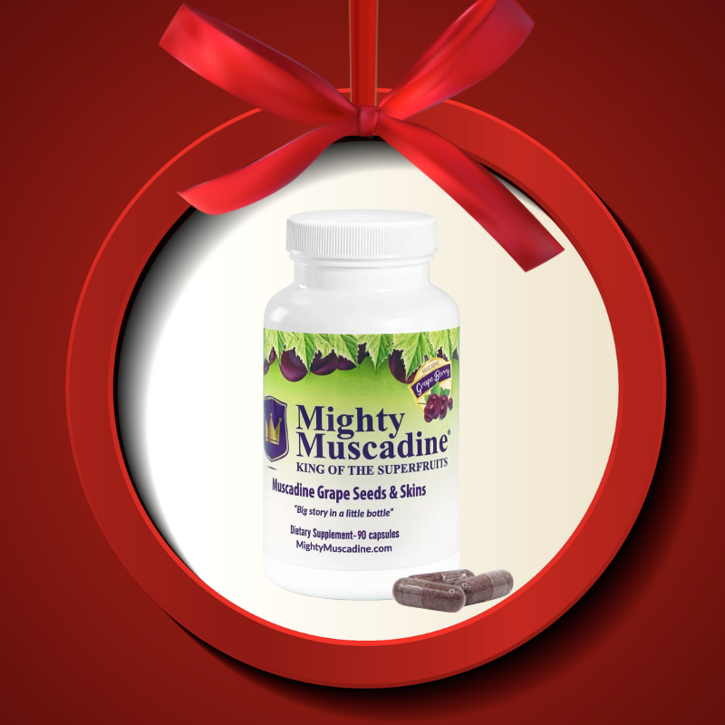 Mighty Muscadine Grape Seeds and Skins Supplement*