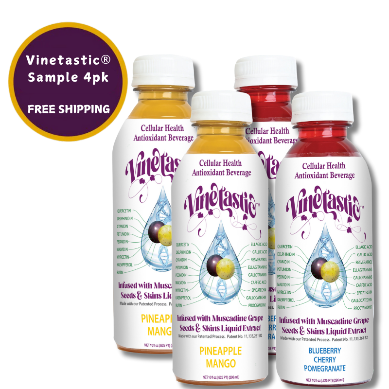 Vinetastic 4 Bottle Sample Pack – Mighty Muscadine