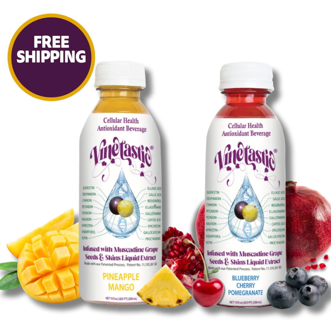 Vinetastic® Antioxidant Beverage – Mighty Muscadine